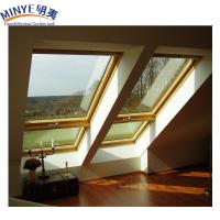 China Vertical Swing Roof Window Windproof Metal Skylight for Aluminum Slope Roof 30sqm MOQ for sale
