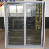 China Powder Coating Aluminum Alloy Soundproof Louver Windows RW 30 dB for Commercial Buildings for sale