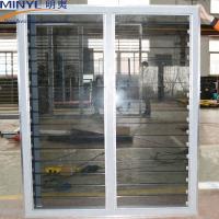 China Powder Coating Aluminum Alloy Soundproof Louver Windows RW 30 dB for Commercial Buildings for sale