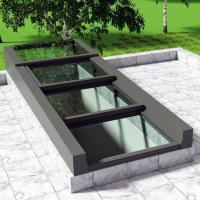 China Aluminum Skylight Glass Roof Window 6063-T5 Thermal Break Double Glazing 5mm+12A+5mm for sale
