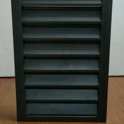 China OEM Aluminum Profile Glass Plantation Shutters Rolling Opening 4mm-12mm Single Glass for sale