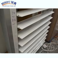 China OEM Aluminum Profile Glass Plantation Shutters Rolling Opening 4mm-12mm Single Glass for sale