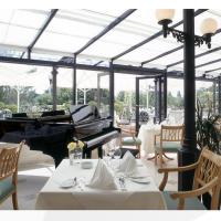 China Triangle Roof Molding Sunroom with 4000 Pa Wind Resistance Double Glazed Aluminum for sale