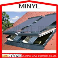 China Manual Skylight 5mm Double Glazed Aluminum Frame Roof Window 1200x600mm for sale