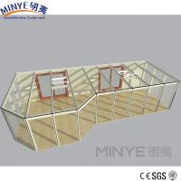 China Shanghai Minye Green Tempered Glass Winter Garden Sunroom 5mm+12A+5mm Double Glazing for sale