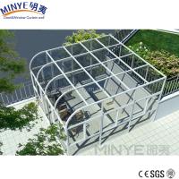 China Shanghai Minye Green Tempered Glass Winter Garden Sunroom 5mm+12A+5mm Double Glazing for sale