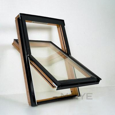 China Low-e Soundproof Tubular Roof Skylight with Chain Winder Customizable Color 5mm+12A+5mm Glass for sale