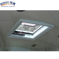 China Low-e Soundproof Tubular Roof Skylight with Chain Winder Customizable Color 5mm+12A+5mm Glass for sale