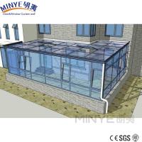 China Solid Color Aluminum Sun Rooms High Wind Resistance 3000 Pa Custom Sizes for sale