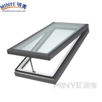 China Customized Size Aluminum Roof Skylight with Vertical Opening Pattern and Good Sealing for sale