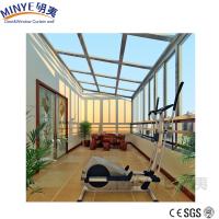 China Solid Color Aluminum Sun Rooms High Wind Resistance 3000 Pa Custom Sizes for sale