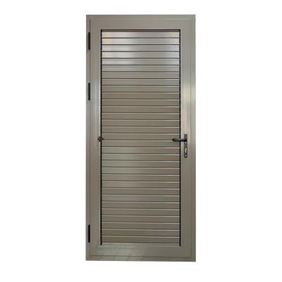 China Low-E Glass Aluminum Casement Doors 5mm+12A+5mm Double Glazed Thermal Break Profile for sale