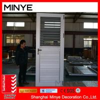 China Low-E Glass Aluminum Casement Doors 5mm+12A+5mm Double Glazed Thermal Break Profile for sale