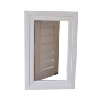 China Aluminum PVC Profile Louver Window Frames Rolling Shutter Windows in Customized Color for sale