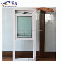 China 2.0mm-2.5mm Profile Thickness PVC Vertical Sliding Window for Courtyard Installation for sale