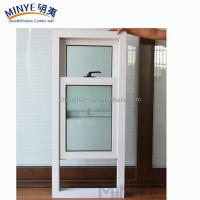 China 2.0mm-2.5mm Profile Thickness PVC Vertical Sliding Window for Courtyard Installation for sale