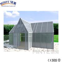 China Electrophoretic Aluminum Sunroom Triangle Roof Conservatory 6063-T5 Double Glazed for sale