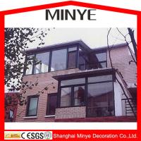 China OEM Balcony Glass Sunroom Slope Roof Design 5mm 9Ar 5mm Double Tempered Glass for sale