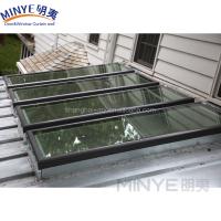 China Smooth Finished Balcony Roof Window Skylight Aluminum Alloy 6063-T5 5mm+12A+5mm Double Glazed for sale