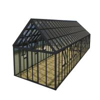 China Waterproof Aluminum Glass Sunroom Panels 5mm 12A Double Glazed Greenhouse for Hotel Garden for sale