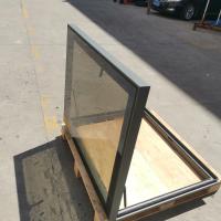 China Smooth Finished Balcony Roof Window Skylight Aluminum Alloy 6063-T5 5mm+12A+5mm Double Glazed for sale