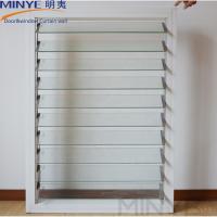 China Customized Profile Adjustable Plantation Window Shutters Glass Kitchen Cabinet Shutter for sale