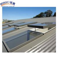 China 1.4mm Profile Thickness Skylight Roof Top Windows with Electric Blinds and Hail Proof for sale