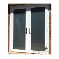 China Exterior French Doors Aluminium Casement Door 6063-T5 Thermal Break Double Glazing 5mm+12A+5mm for sale