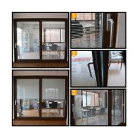 China Exterior French Doors Aluminium Casement Door 6063-T5 Thermal Break Double Glazing 5mm+12A+5mm for sale