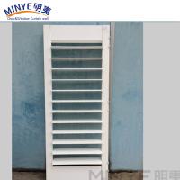 China PVC Plantation Shutters 2.5-4.5 Inch Blades for Villa Decoration Custom Sizes for sale
