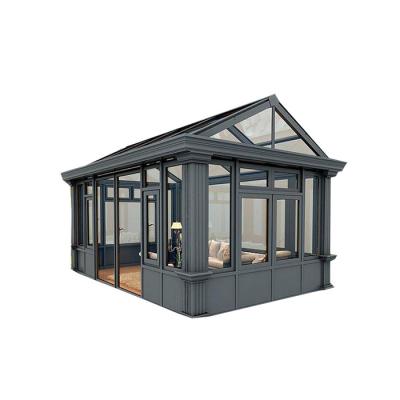 China Aluminum Glass Sun Room Waterproof Airproof Sound Isolation Heat Isolation 30dB for sale