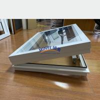 China OEM Custom Electric Roof Skylight Aluminum Frame Built-in Blinds 5mm Double Tempered Glass for sale