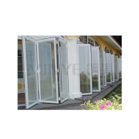 China 3 Rail Sliding Folding Bifold Door Accordion Doors from MINYI with Customized Size for sale