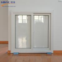 China REHAU PVC Sliding Window Customizable Durable Stainless Steel Grills 4500 Pa Wind Pressure for sale