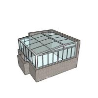 China Aluminum Glass Sun Room Waterproof Airproof Sound Isolation Heat Isolation 30dB for sale