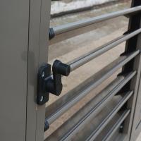 China White Aluminum Shutters Europe Style Midcentury Residential Buildings 6063-T5 Thermal Break for sale