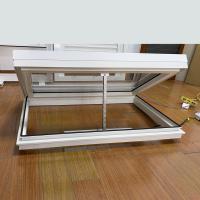 China OEM Custom Electric Roof Skylight Aluminum Frame Built-in Blinds 5mm Double Tempered Glass for sale