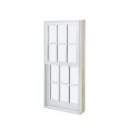 China Green German Rehau Profile PVC Windows and Doors Double Glazed 5mm12A5mm for sale