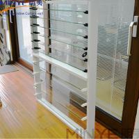 China Toughened Aluminum Louvers and Window Shutters Modern Style Custom Sizes 5/8 Grid for sale