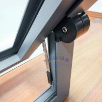 China Aluminum Horizontally Center-hung Swivel Pivot Hung Window 6063-T5 Double Glazed 5mm+12A+5mm for sale
