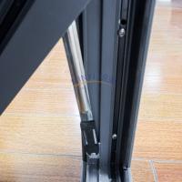China Aluminum Horizontally Center-hung Swivel Pivot Hung Window 6063-T5 Double Glazed 5mm+12A+5mm for sale