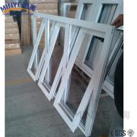 China Design Vertical Center Pivot Window with Aluminum Alloy Frame and PVDF Coating Material for sale