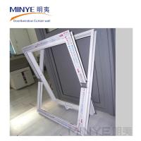 China Design Vertical Center Pivot Window with Aluminum Alloy Frame and PVDF Coating Material for sale