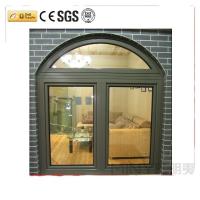 China Anodized Aluminum Cladding Wooden Profile Double Frame Casement Window with Anodizing for sale
