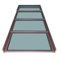 China Stainless Steel Screen Skylight Aluminum Frame Roof Window 1 Inch Insulating Glass for sale