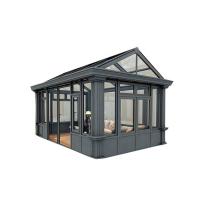 China Aluminum Garden Sun Room with Double Tempered Glass 5mm+12A+5mm Heat Insulation Windproof for sale