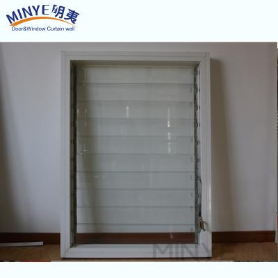 China Exterior Waterproof Aluminum Plantation Shutters 1.8mm Thickness Custom Size for sale