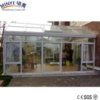 China Aluminum Garden Sun Room with Double Tempered Glass 5mm+12A+5mm Heat Insulation Windproof for sale