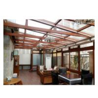 China Aluminum Garden Sun Room with Double Tempered Glass 5mm+12A+5mm Heat Insulation Windproof for sale