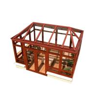 China Aluminum Garden Sun Room with Double Tempered Glass 5mm+12A+5mm Heat Insulation Windproof for sale
